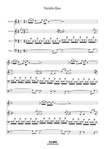 'Veridis Quo' - Piano Sheet Music By Daft Punk | TOPiano