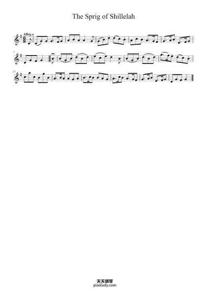 The Sprig of Shillelah钢琴谱 - Julian Chambers - free piano sheet music ...