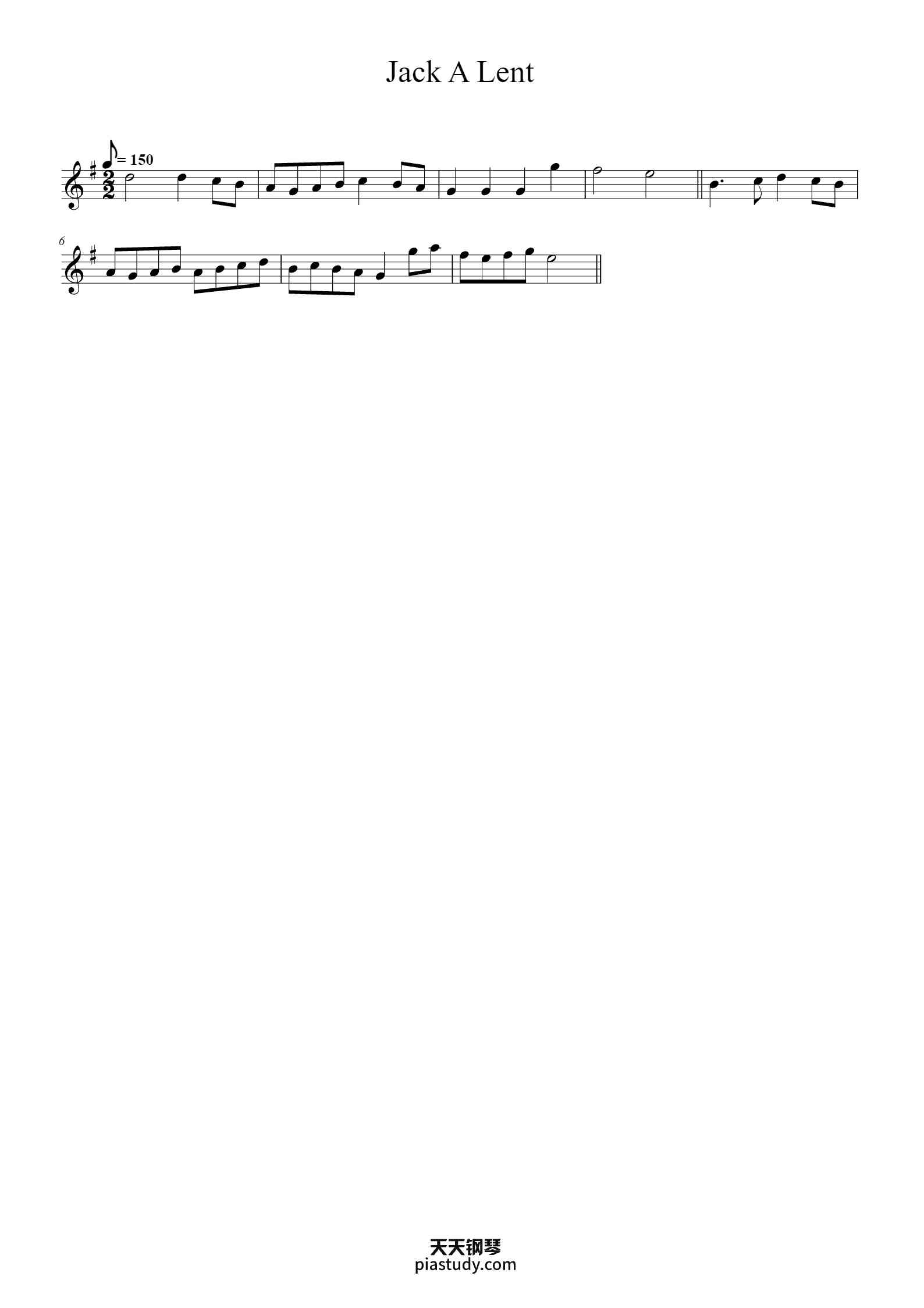 Jack A Lent钢琴谱 - PatientHugz - free piano sheet music - PiaNoproblem