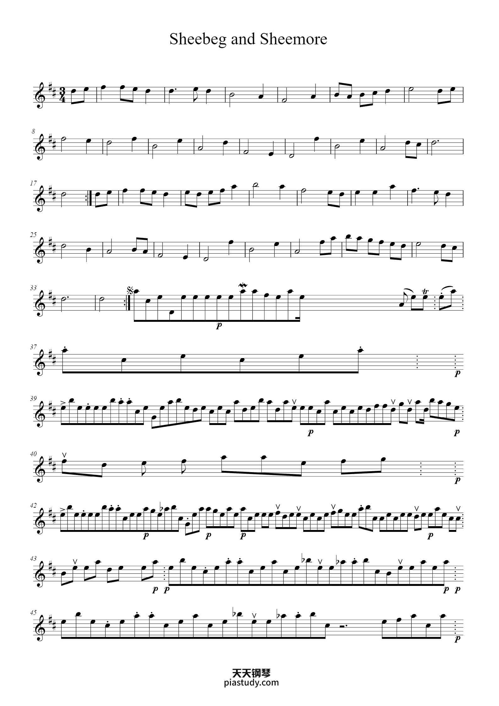 Sheebeg and Sheemore钢琴谱 - Bobsleightymb - free piano sheet music ...