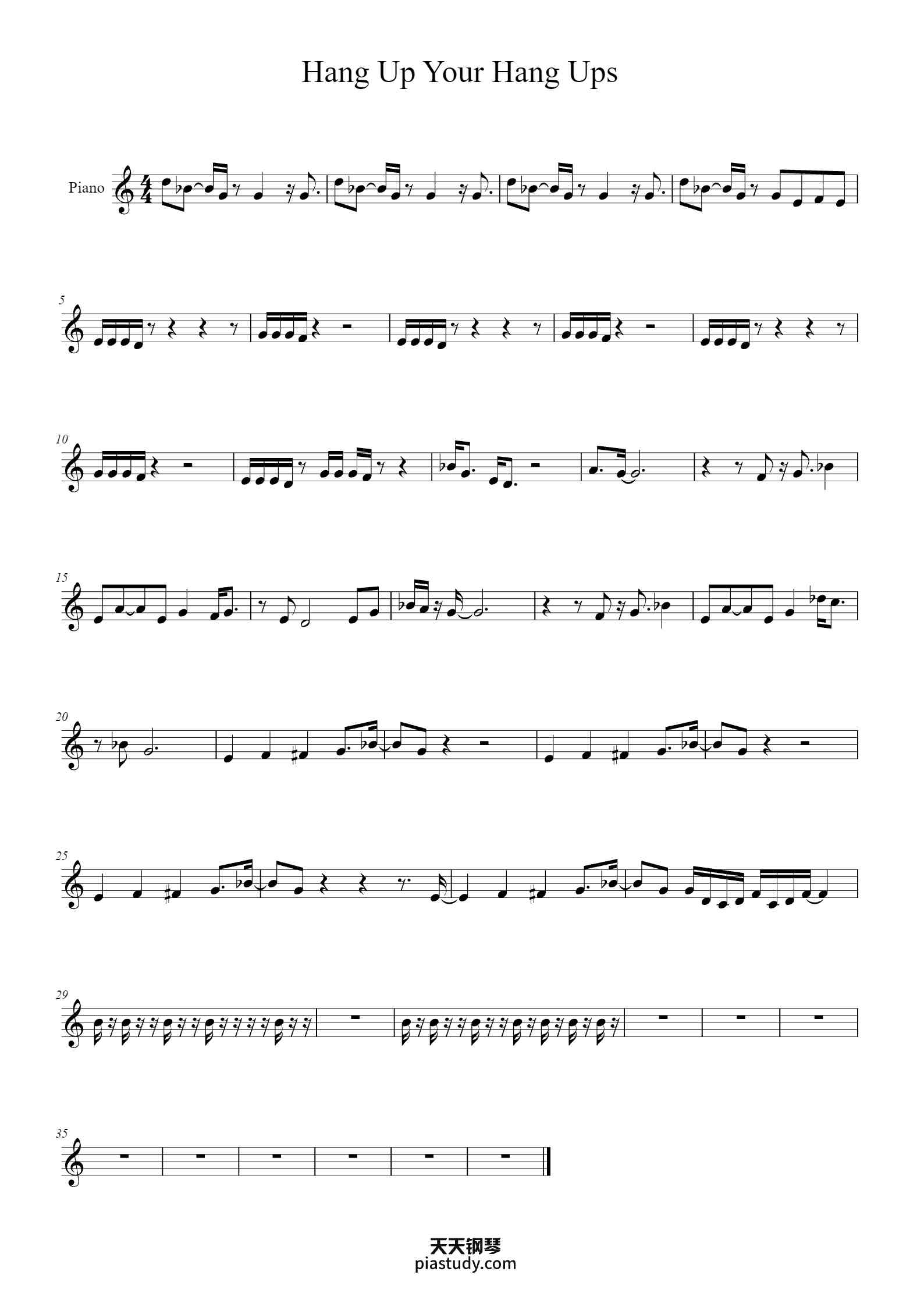 Hang Up Your Hang Ups钢琴谱 - Herbie Hancock - free piano sheet music ...