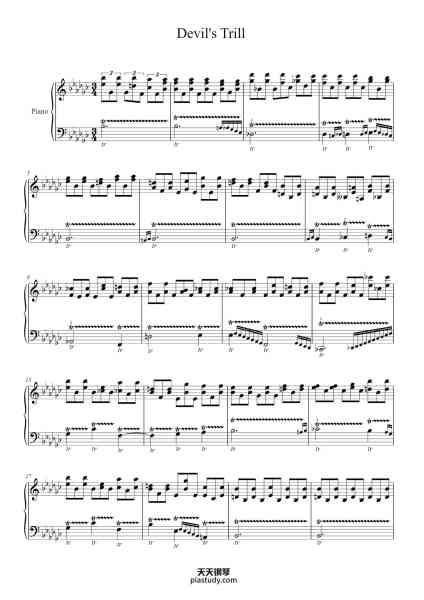 'Prelude No. 27 "Devil's Trill"' - Piano Sheet Music By Frédéric Chopin ...