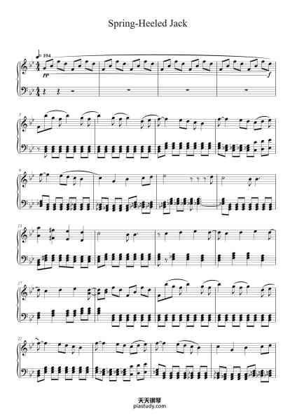 'Spring-Heeled Jack' - Piano Sheet Music By Neil Cicierega/Lemon Demon ...