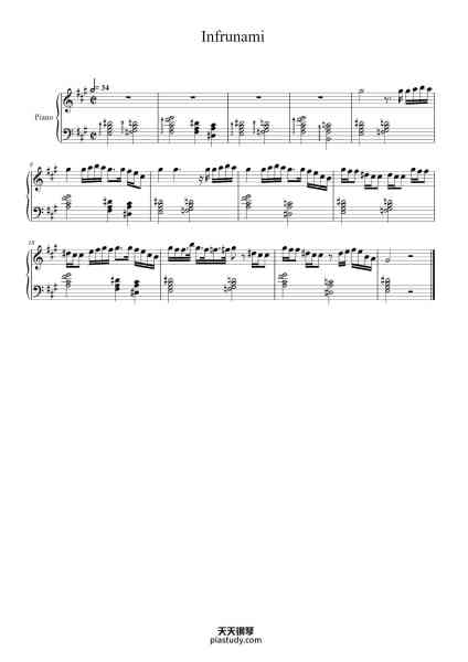 Re Aoharu钢琴谱 - Nor - free piano sheet music - PiaNoproblem