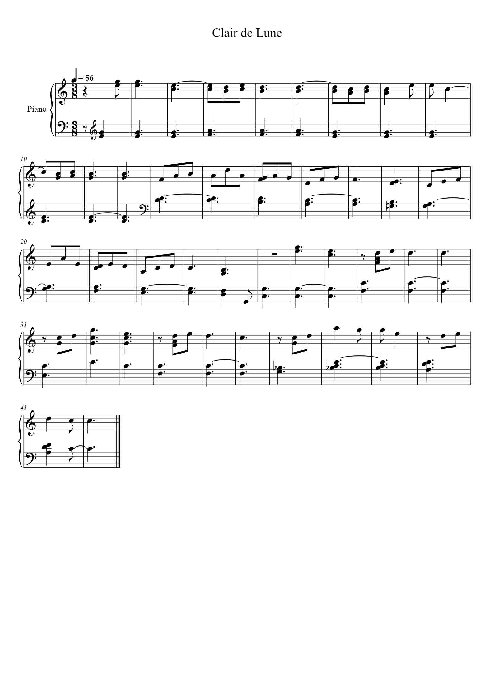 Learning Claude Debussy's "Clair de Lune" Piano Lessons | TOPiano