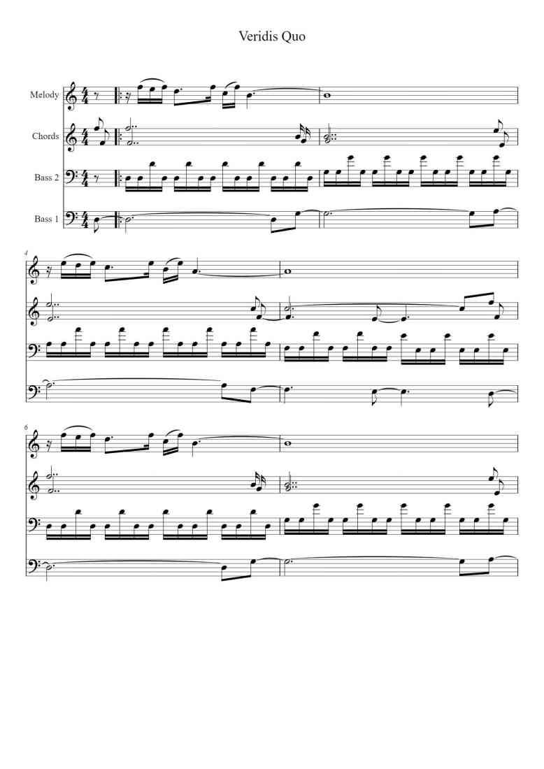 'Veridis Quo' - Piano Sheet Music By Daft Punk | TOPiano