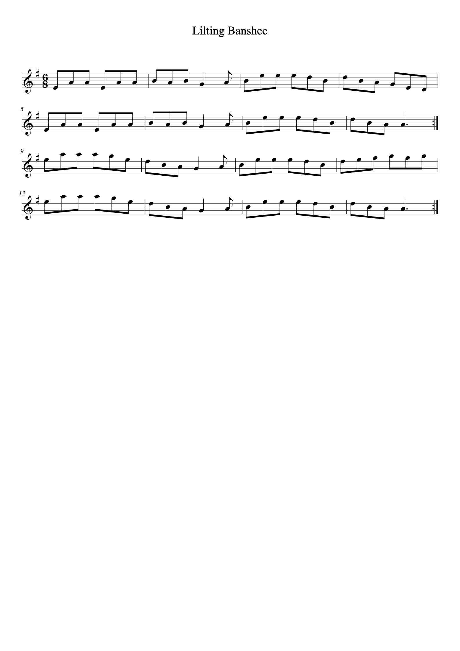 'Lilting Banshee' - Piano Sheet Music By xxx | TOPiano