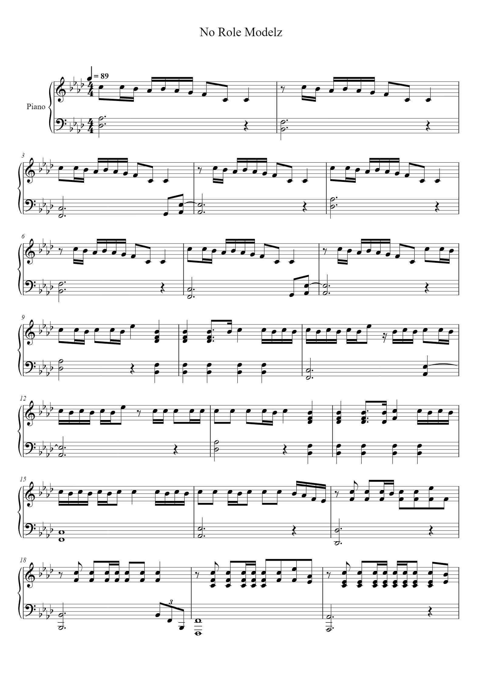 Learning J. Cole's "No Role Modelz" Piano Lessons | TOPiano