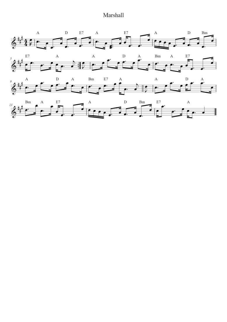 'Marshall' - Piano Sheet Music By Marshall | TOPiano