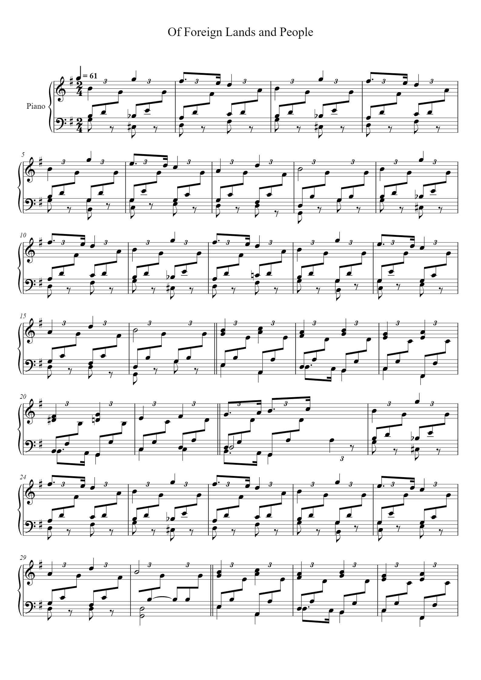 Learning Robert Schumann's "Of Foreign Lands and People – Kinderszenen ...