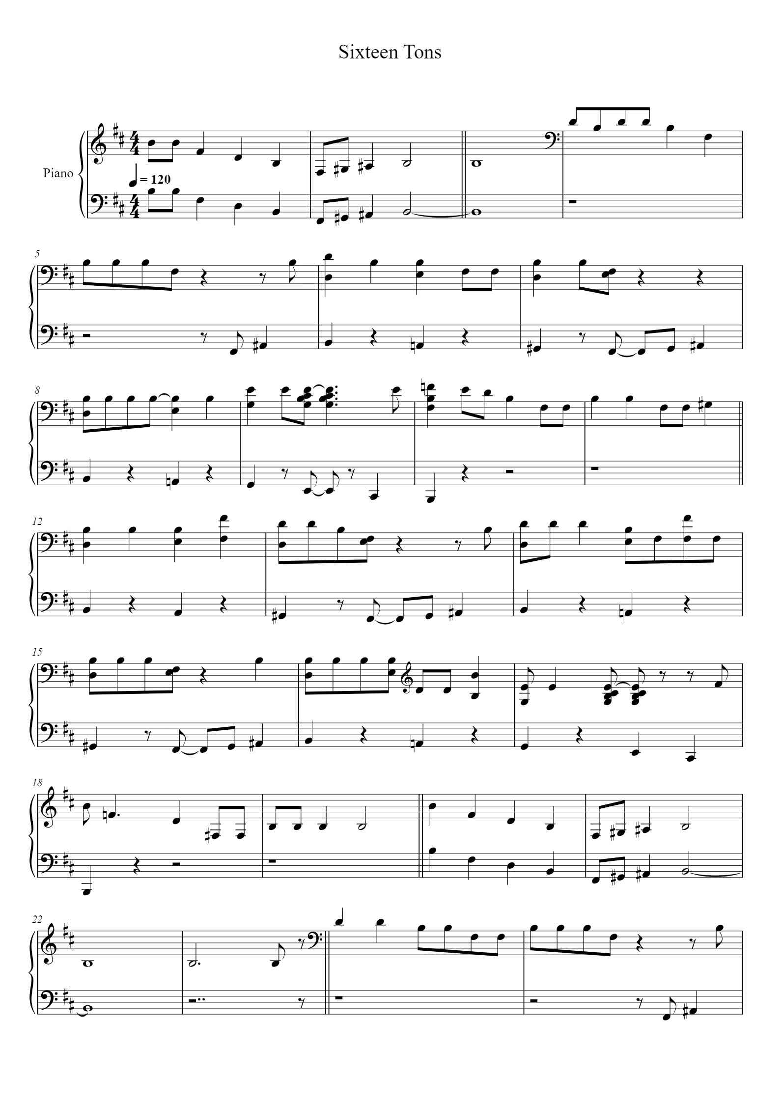 Learning Merle Travis's "十六吨煤" Piano Lessons | TOPiano