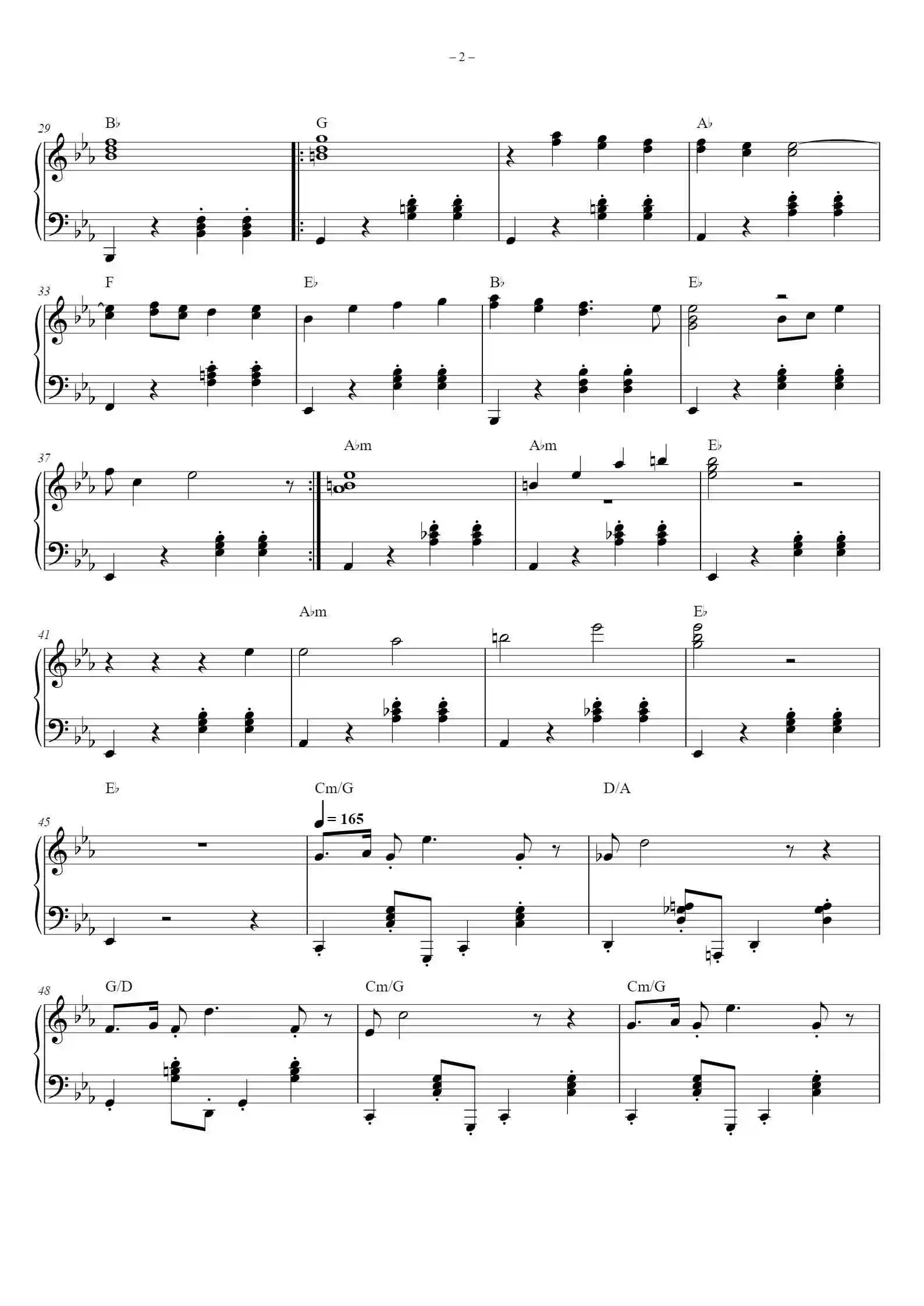 'Chobotnice z 2. patra' - Beginner Piano Sheet Music by Angelo ...