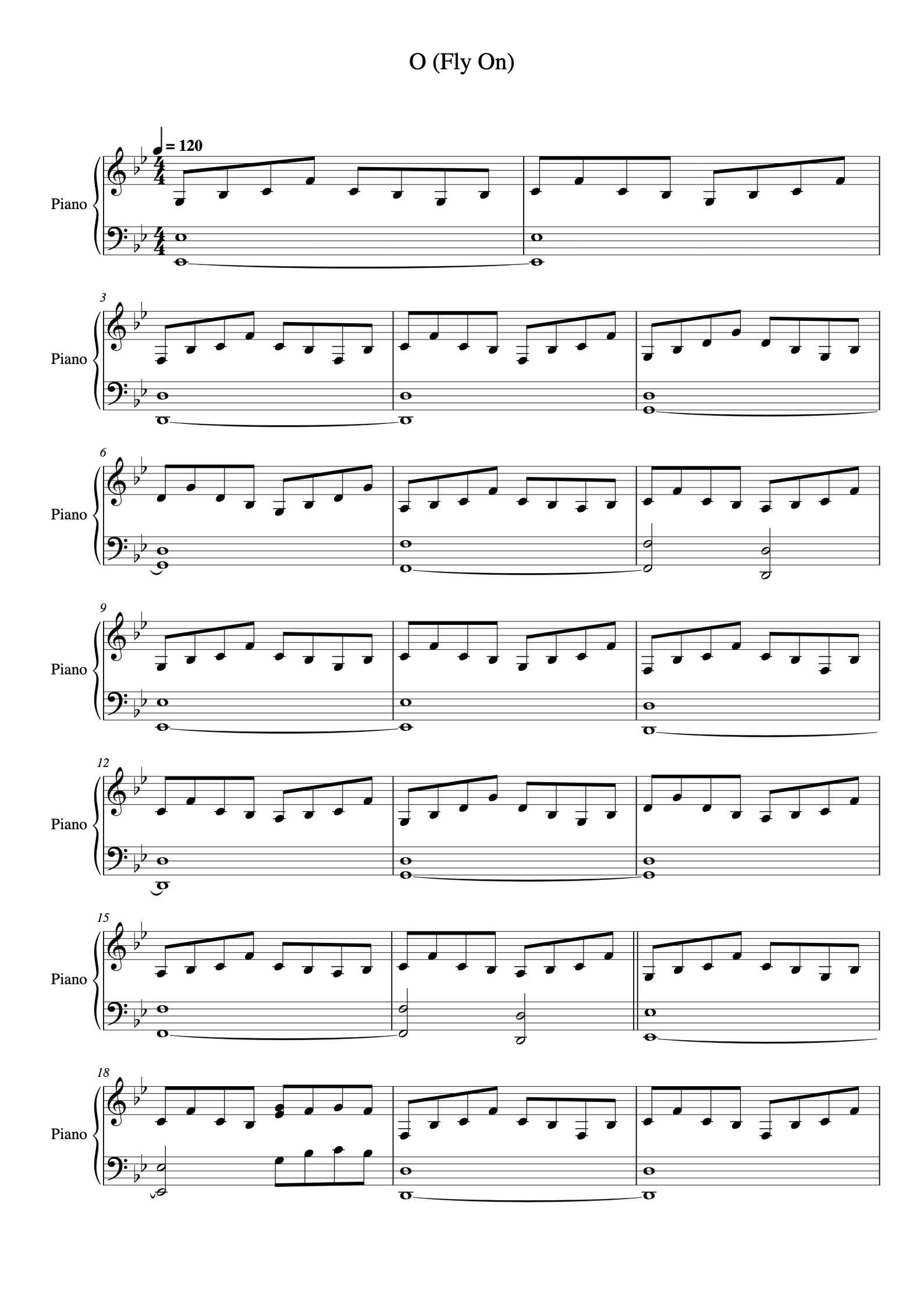 Learning Coldplay's "O (Fly On)" Piano Lessons | TOPiano