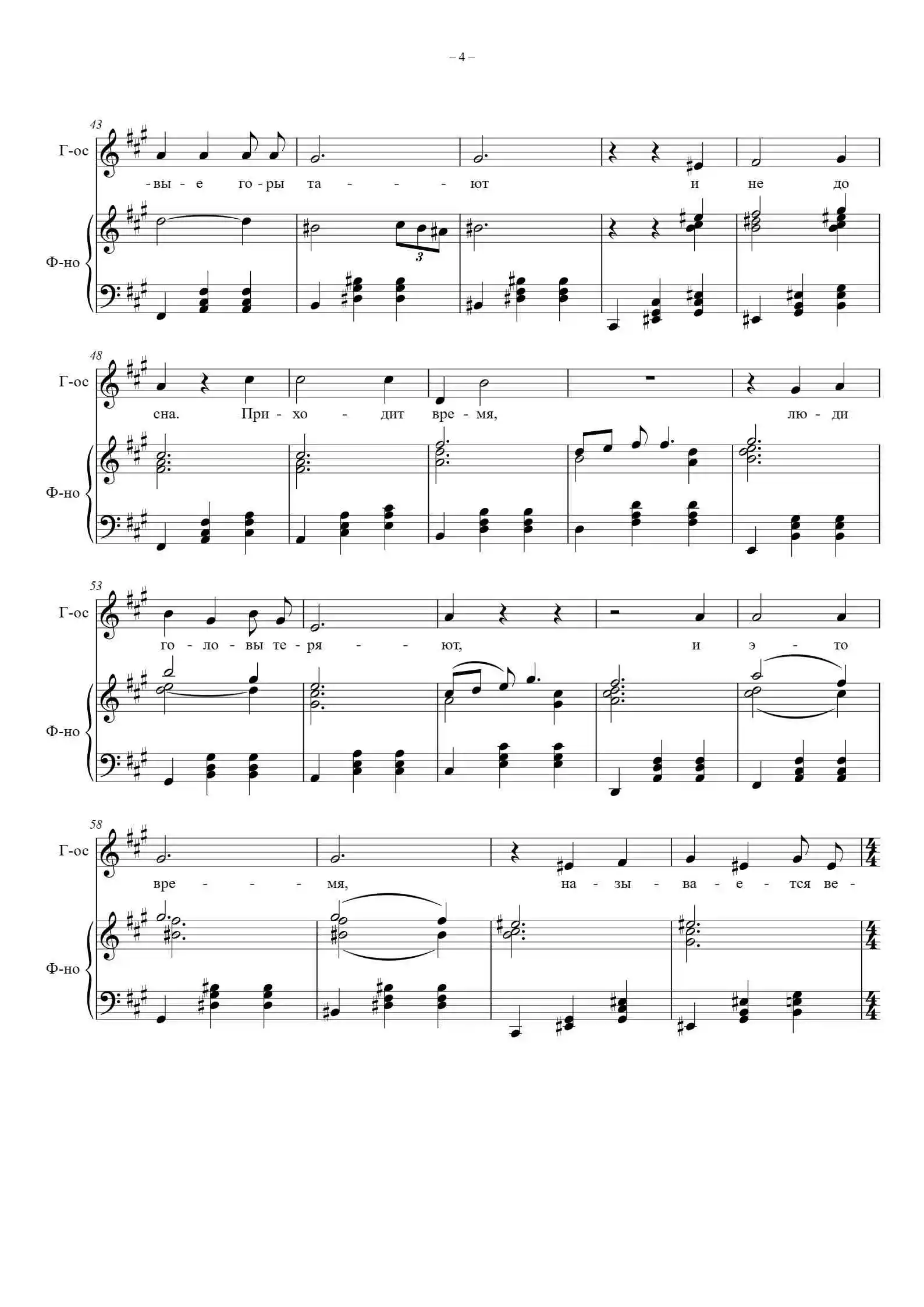 'Весеннее Танго' - Beginner Piano Sheet Music by Слова и музыка: В ...