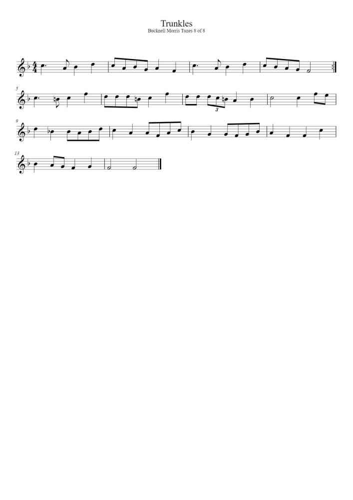 Trunkles钢琴谱 - Transcribed by Simon Furey and Lewis Jones - free piano ...