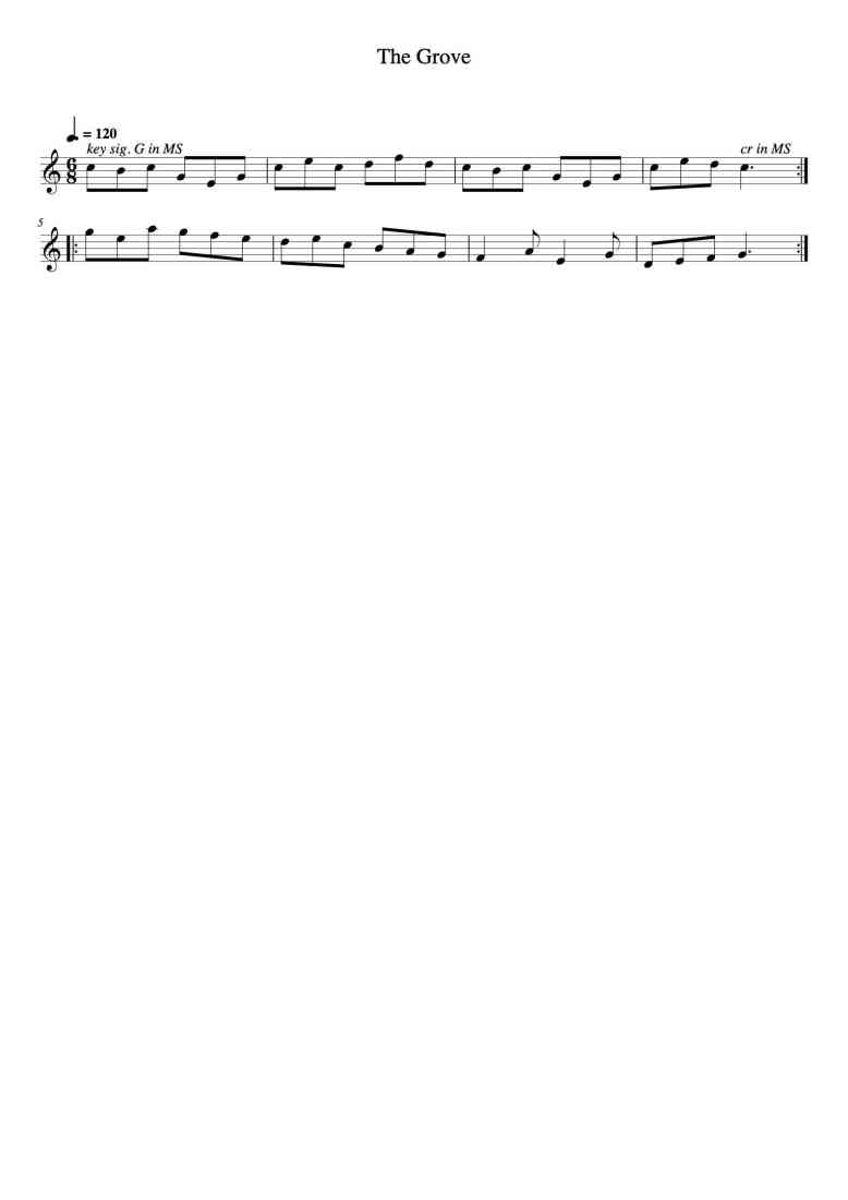'The Grove' - Piano Sheet Music By xxx | TOPiano