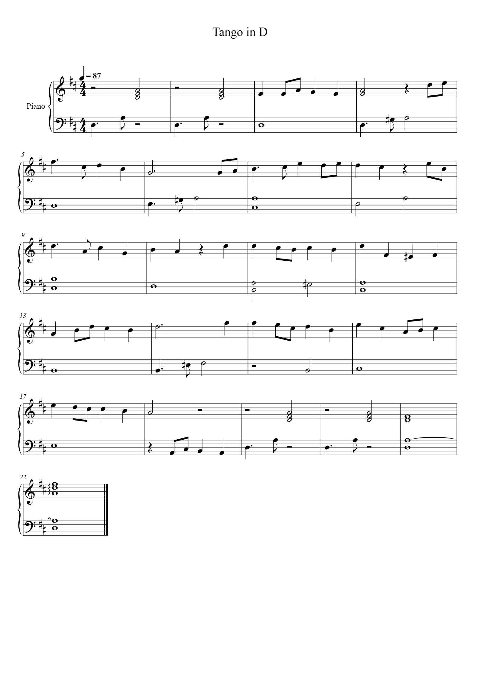 Learning Isaac Albéniz's "Tango in D" Piano Lessons | TOPiano