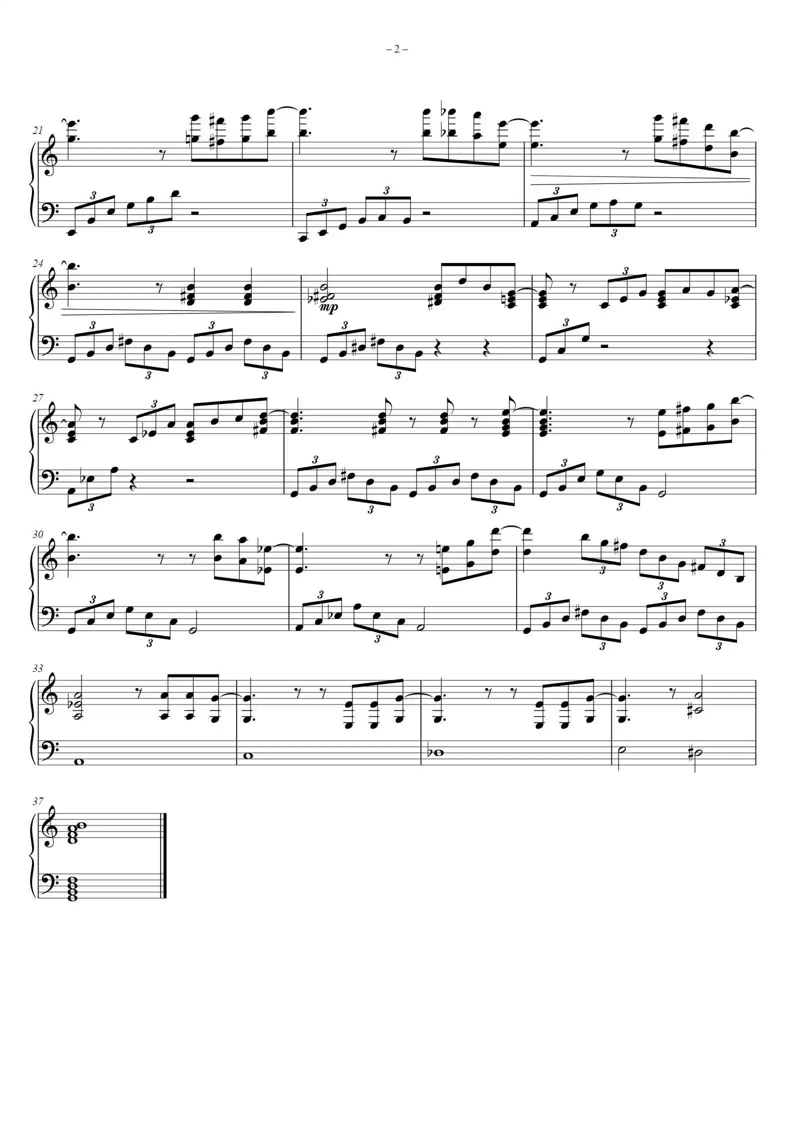 'Heated Discussion' - Beginner Piano Sheet Music by Jude Cole | TOPiano