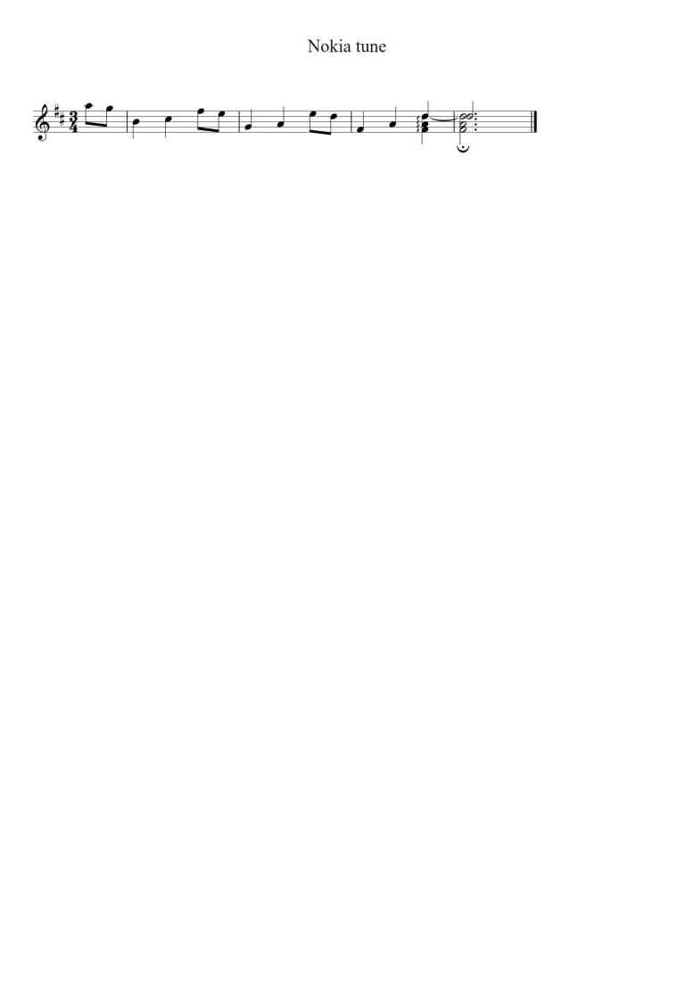 'Nokia tune' - Piano Sheet Music By Nokia Corporation | TOPiano