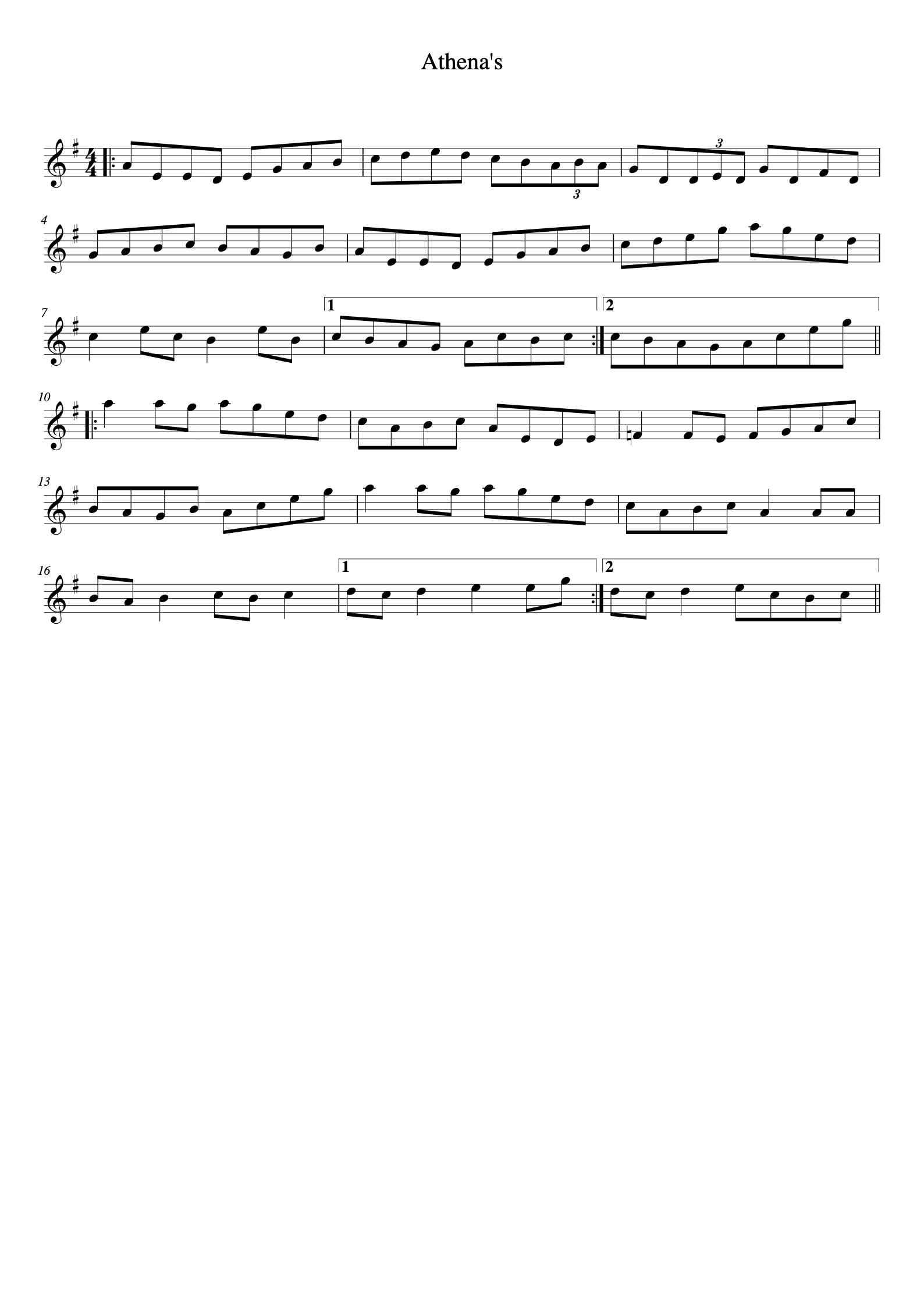 'Athena's' - Piano Sheet Music By xxx | TOPiano