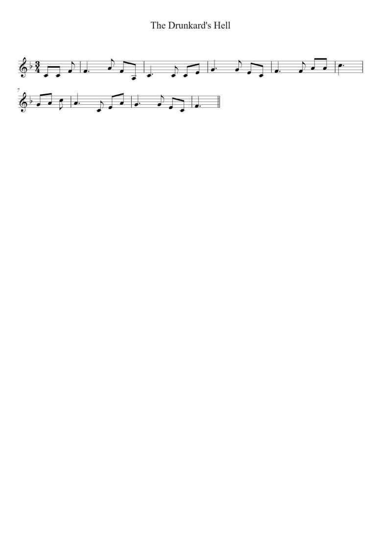 'The Drunkard's Hell' - Piano Sheet Music By xxx | TOPiano